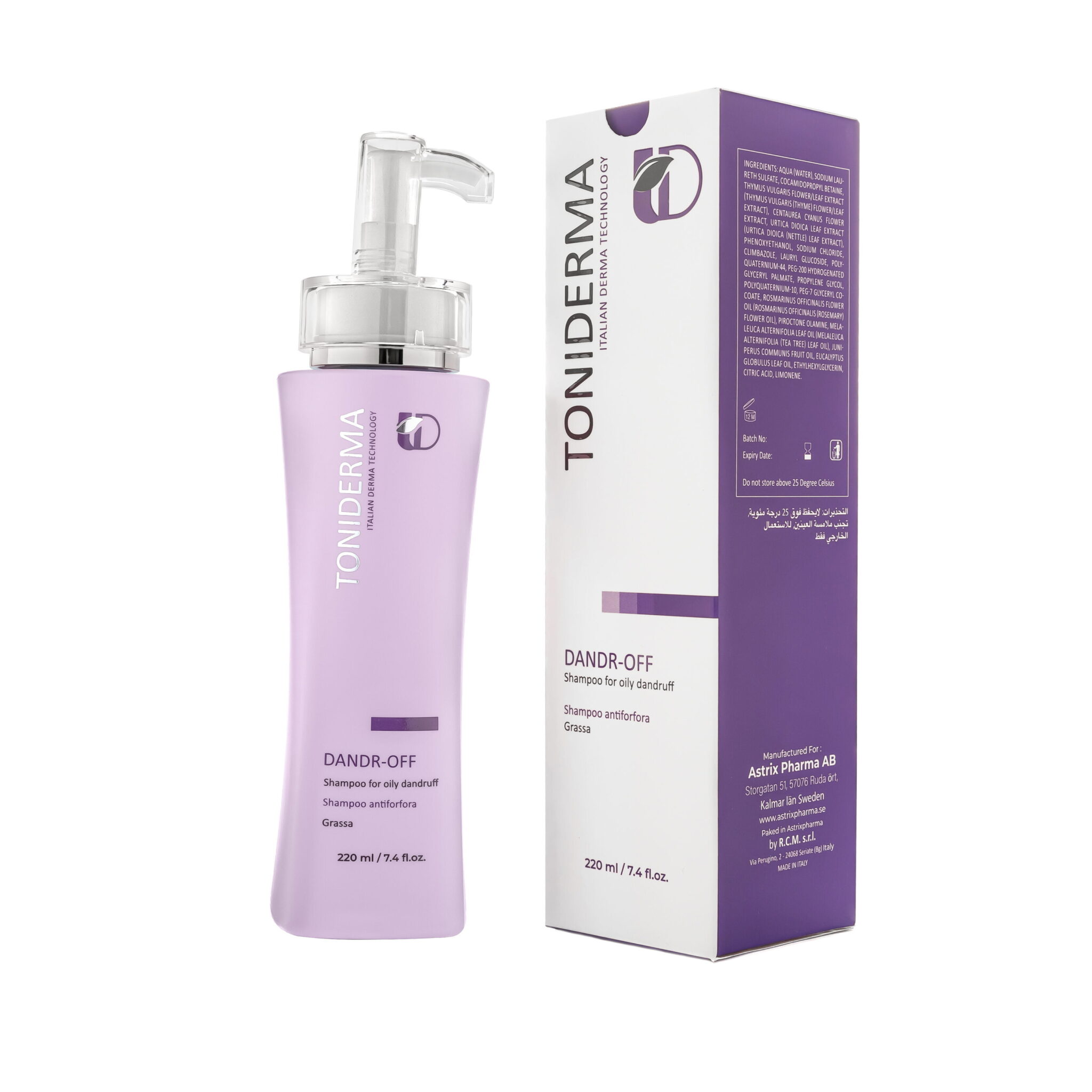 Toniderma Anti Dandruff Shampoo - astrixpharma