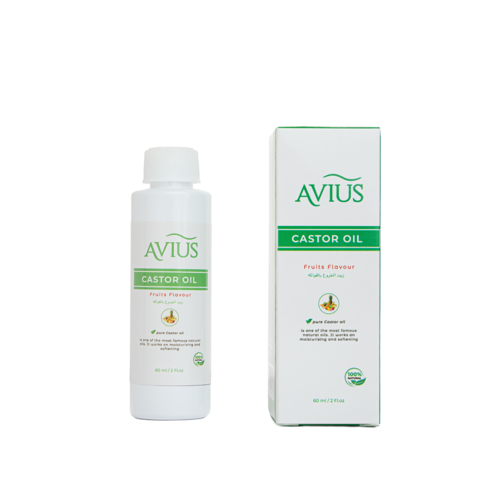 Avius Castor Oil with (Strawberry - Chocolate - Mixed Fruit) - astrixpharma