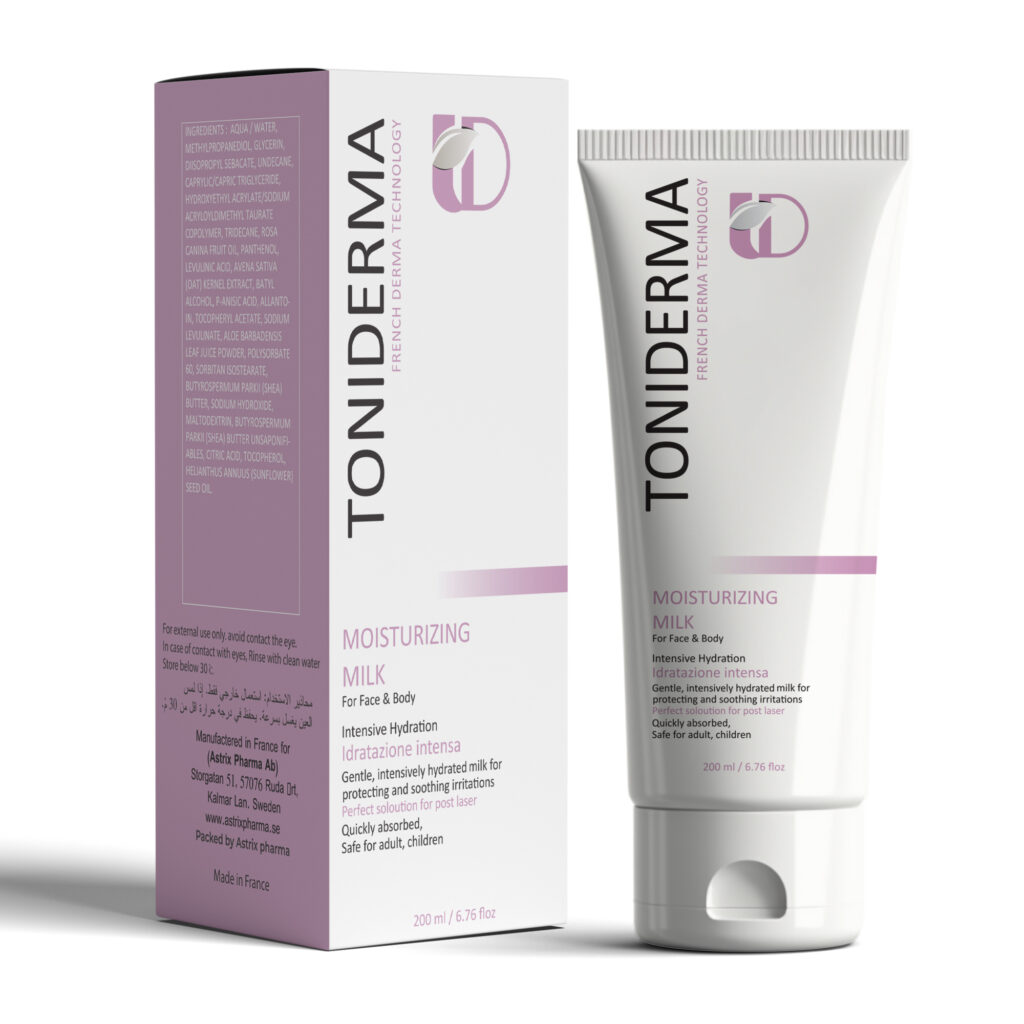 Toniderma Body Milk Moisturizing - astrixpharma